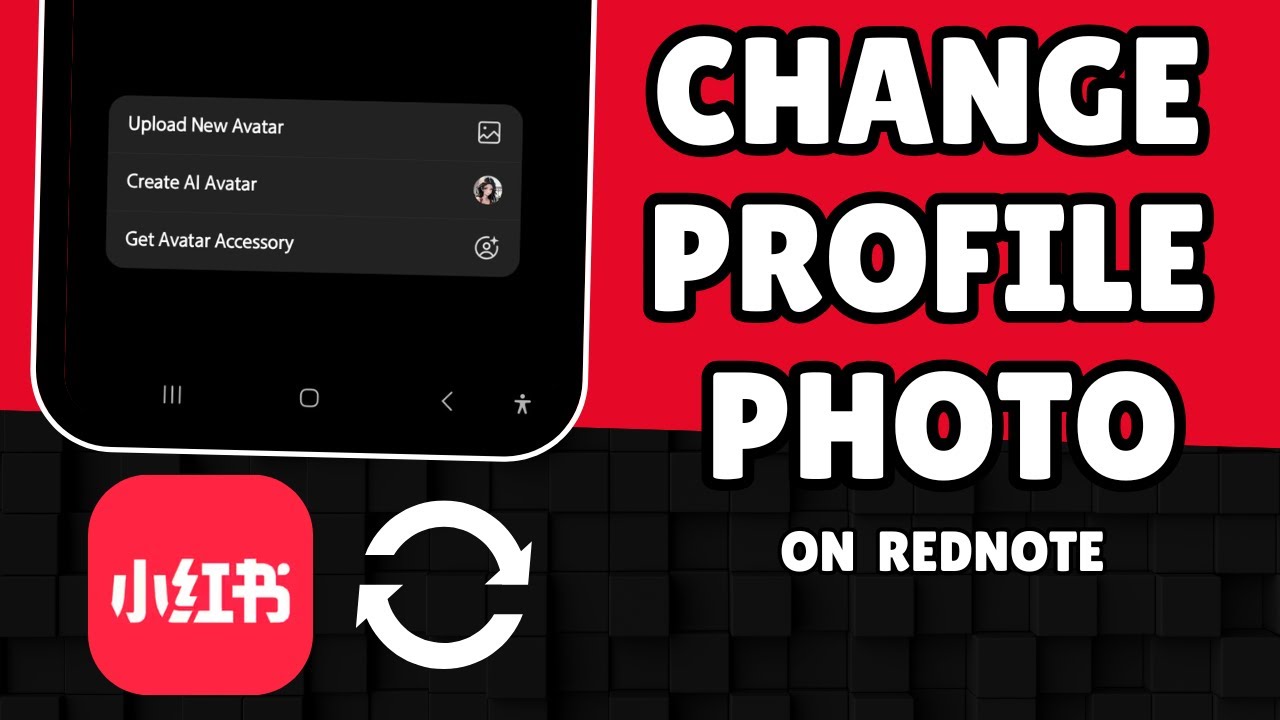 How to Change Profile Photo on RedNote - YouTube