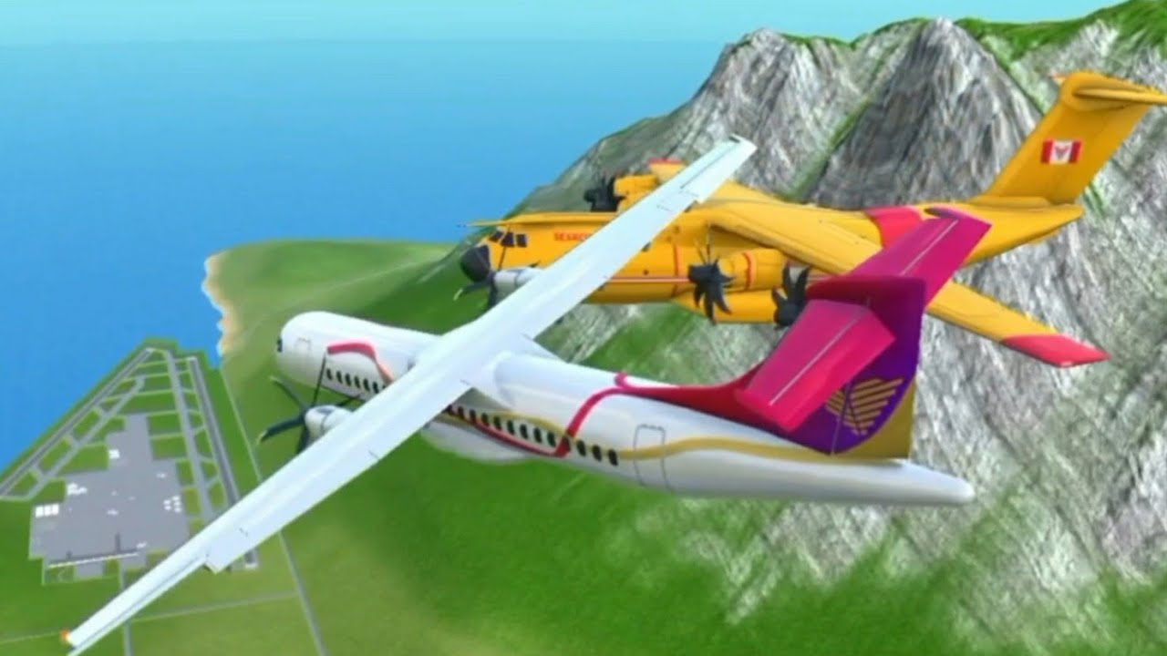 2012 Main Mid-Air Collision - Animation - YouTube
