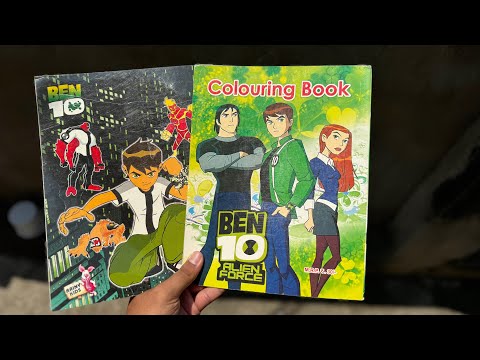 Ben 10 drawing book , ben 10 drawing aliens , how to draw Ben ten alien