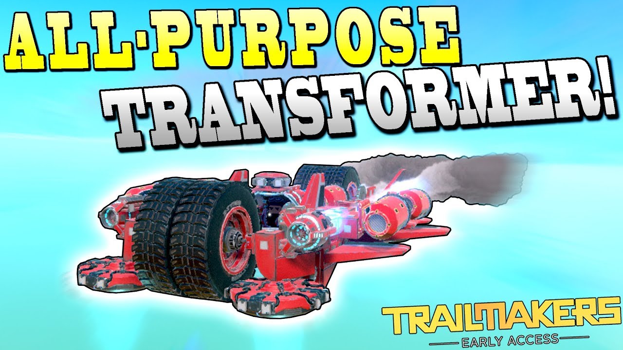 5 VEHICLES IN 1! [Car, Plane, Wall Climber, Hover, Sub] - Trailmakers Early Access Gameplay Ep32 ...