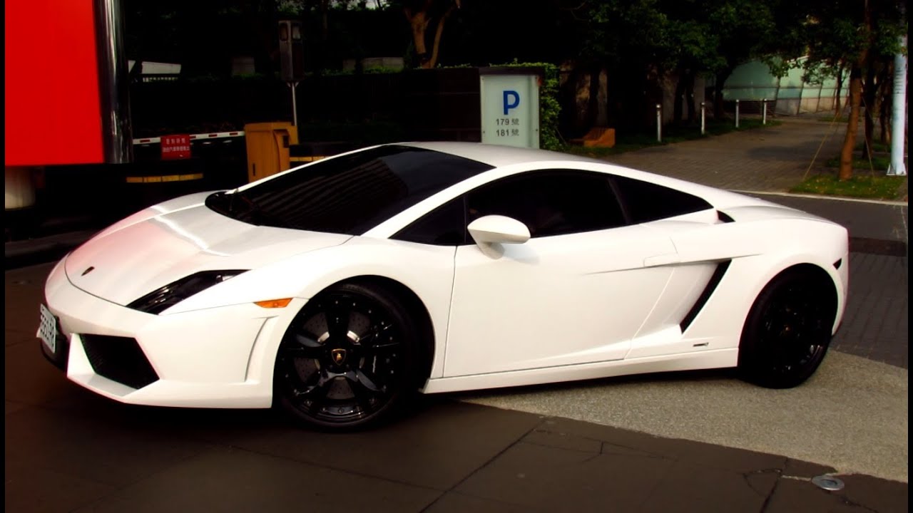 藍寶堅尼Lamborghini Gallardo LP560-4 in Taipei - YouTube