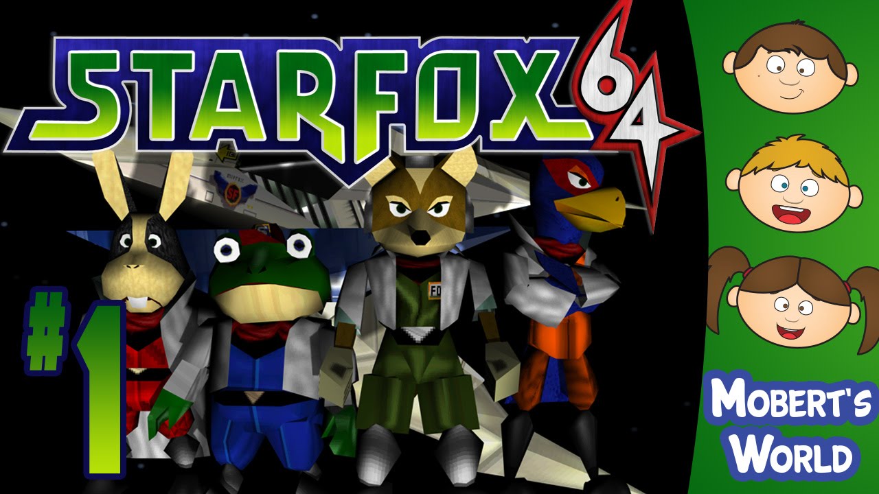 Let's Play Star Fox 64 (N64) - #1 - Star Fox Nintendo 64 Gameplay - YouTube