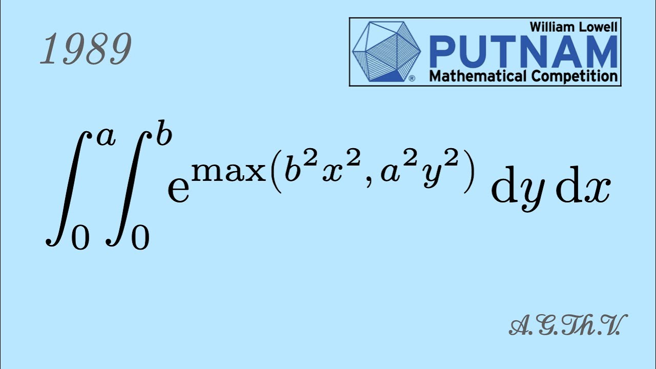 William Lowell Putnam Mathematical Competition, 1989, problem A2 - YouTube