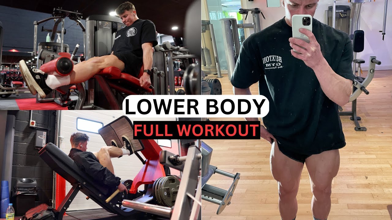 LEG DAY - HOW I TRAIN LEGS AS A 21YEAR OLD BODYBUILDER - YouTube