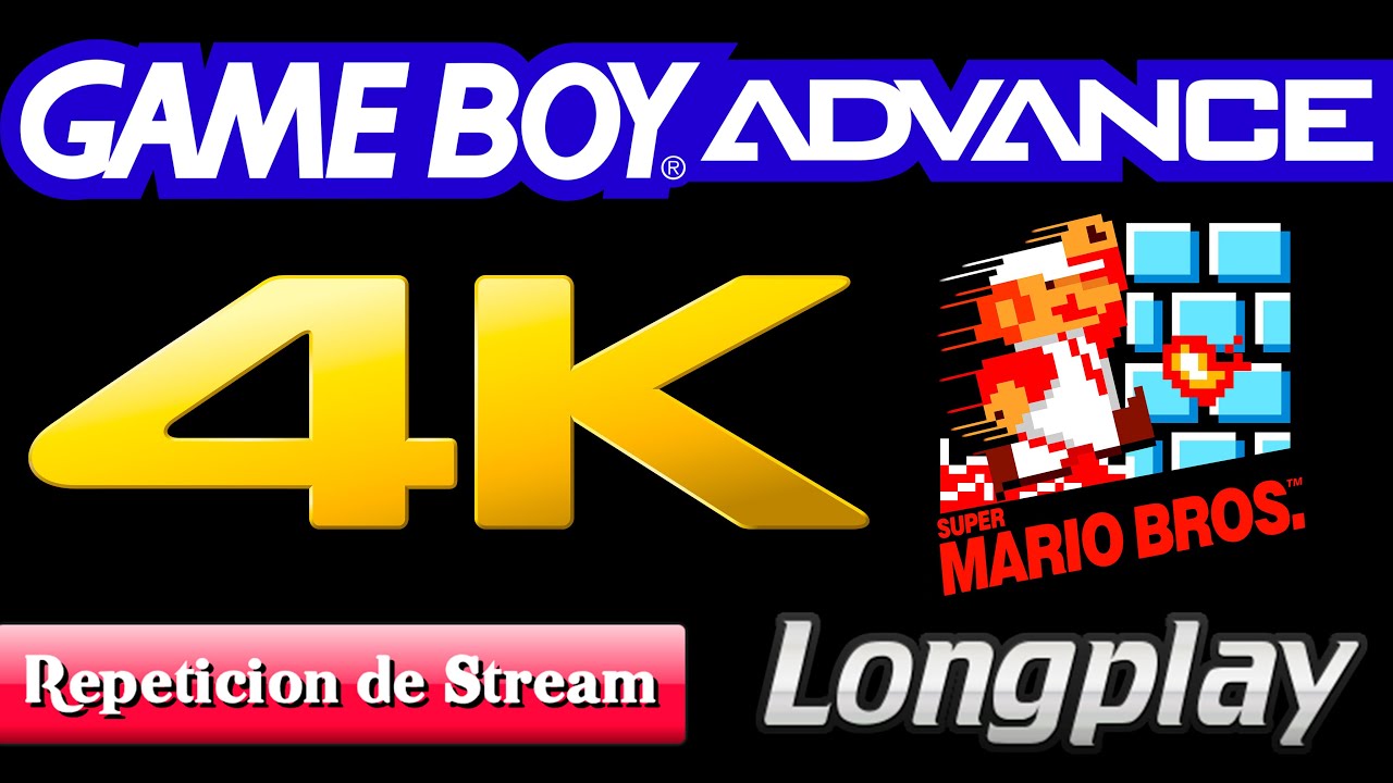 Super Mario Bros Classic Nes Series Game Boy Advance Longplay 4K - YouTube