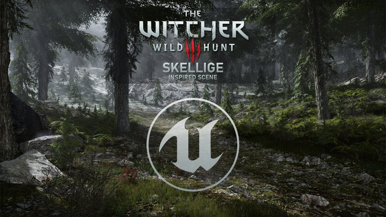 [UE5] Skellige - The Witcher 3 - Inspired Scene - YouTube
