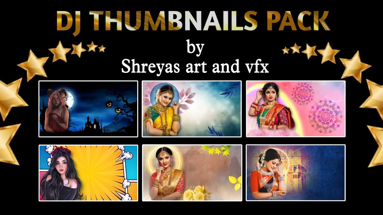 Trending Dj thumbnail pack 1 readymade 10 thumbnail for free zip in ...