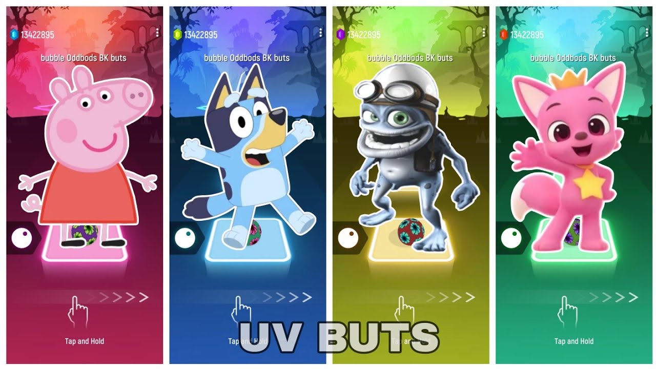 Peppa Pig 🆚 Bluey 🆚 Crazy Frog 🆚 Pinkfong | Who Is Win🎯🏆🏆 - YouTube