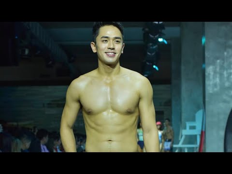 Post-runway interview with Bench hunk David Licauco at the Bench ...