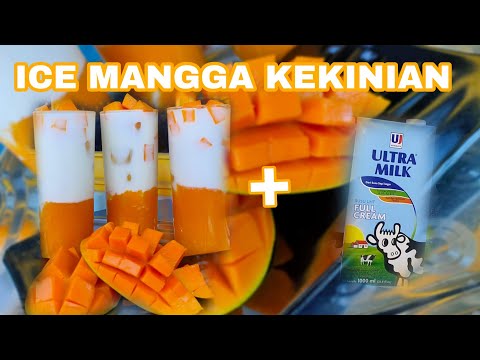 FRESH MANGO MILK IDE JUALAN || MENU BERBUKA PUASA DARI MANGGA MINUMAN KEKINIAN
