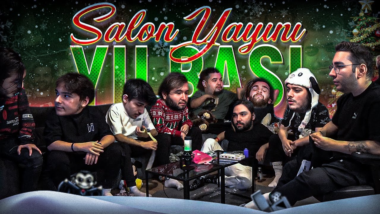EKİP İLE YILBAŞI SALON YAYINI - YouTube