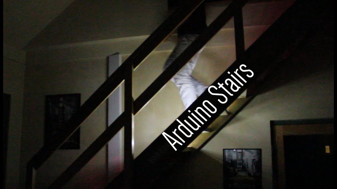 Motion Activated Stairs - YouTube