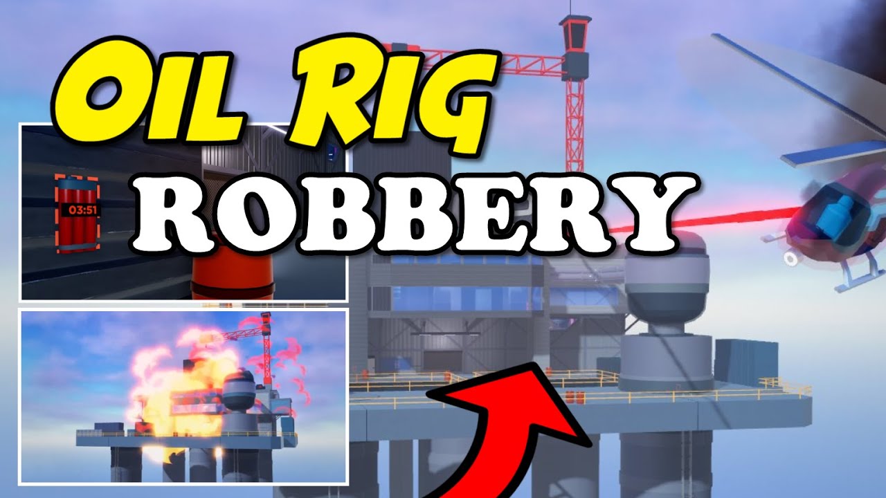 OIL RIG ROBBERY! Jailbreak's NEW ROBBERY is INSANE (Roblox Jailbreak ...