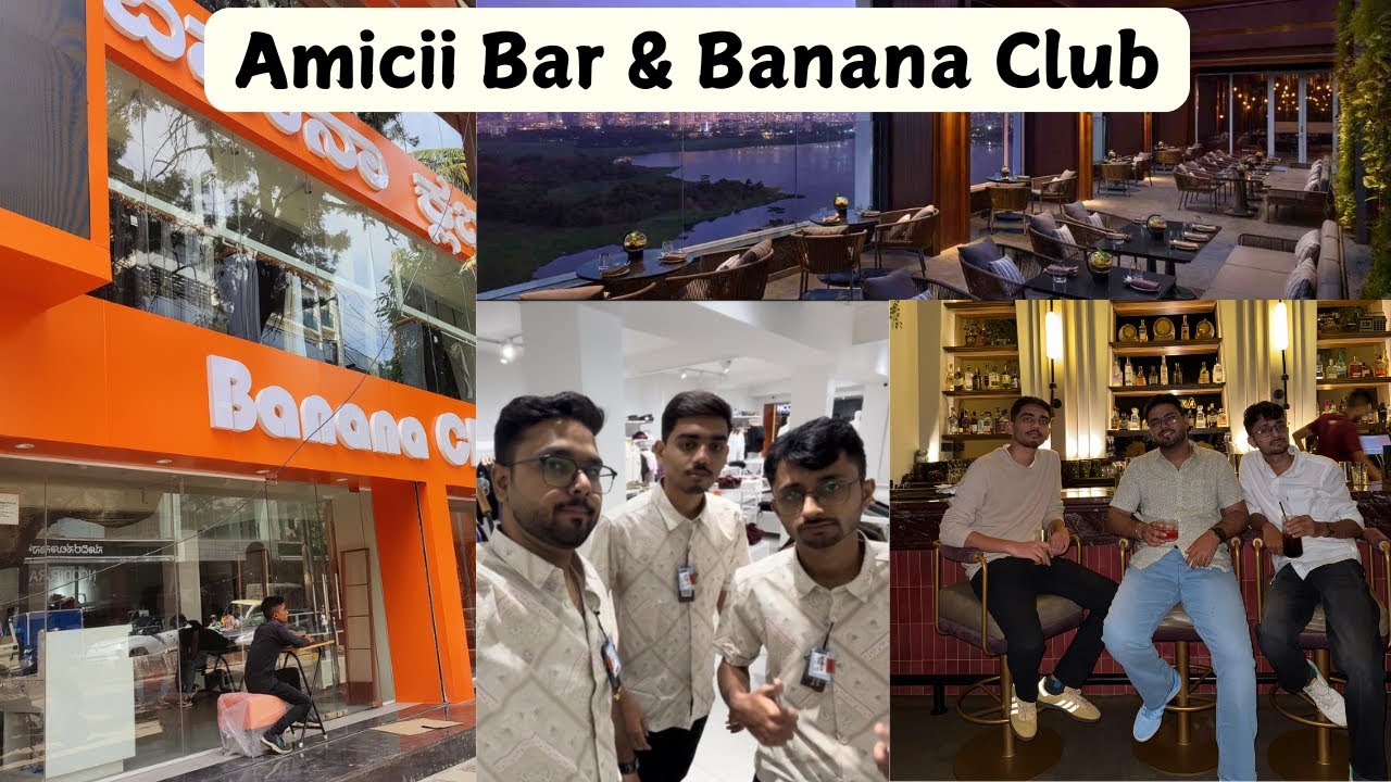 Best Restaurant In Indiranagar | Amicii Bar | Banana Club - YouTube