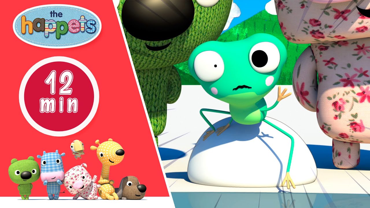 Krpici - The Happets 🐸🐸🐸 | zaba koja nije znala plivati | Mix Epizoda ...