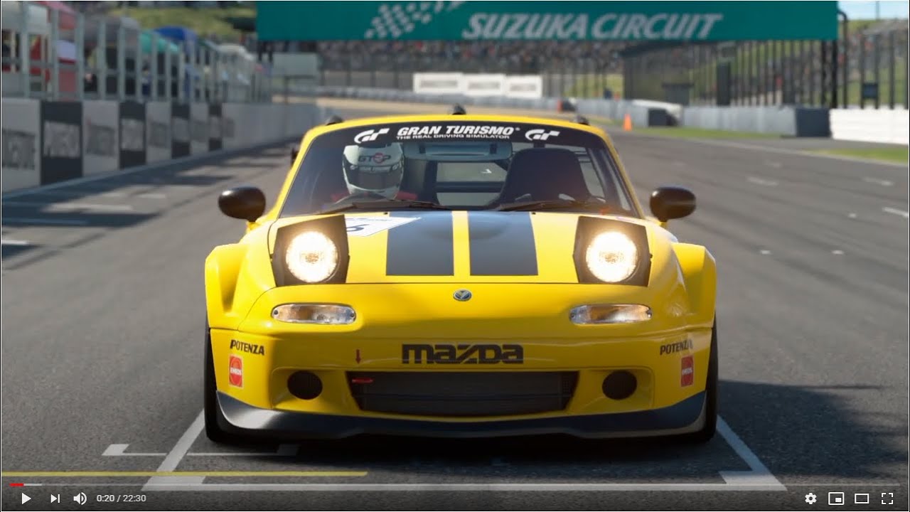 GT Sport | Daily Race | Mazda Roadster Touring Car - YouTube