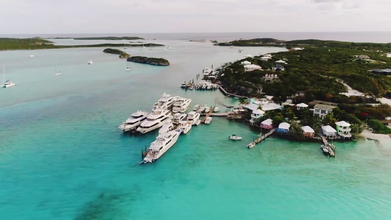 We're in Bahamas! Staniel Cay Yacht Club, Exuma - YouTube