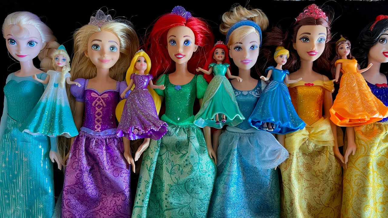 Disney Princess Doll Makeover ~ DIY Miniature Ideas for Barbie - Wig ...