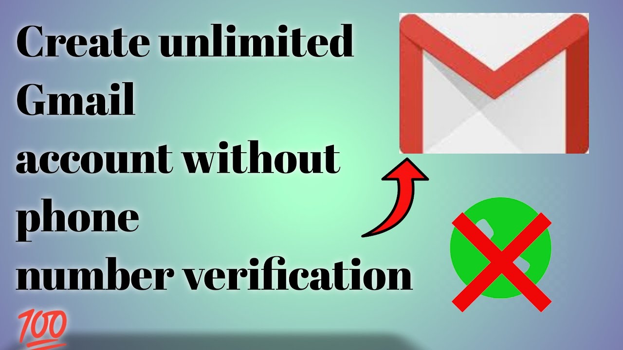 How to creat unlimited gmail account without phone number verification ...