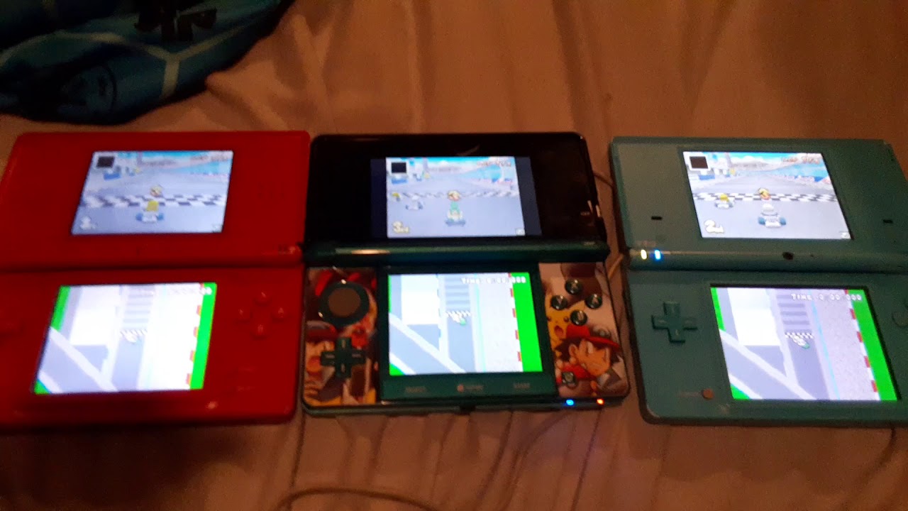 Mario kart ds multiplayer - YouTube