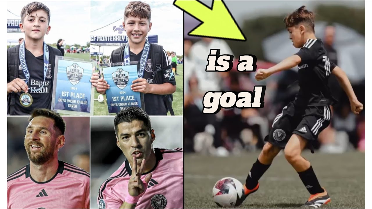 Thiago Messi &Benjamín Suárez, Sons of Inter Miami Stars, Secure ...