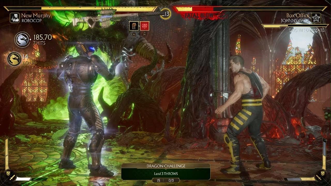 Mortal Kombat 11 double Johnny - YouTube