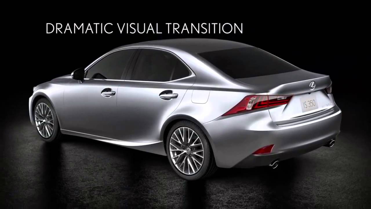 2014 Lexus IS Exterior Design – Side Profile - YouTube