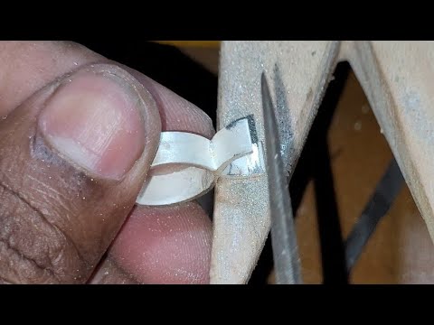 How To Make Ring ! Silver Ring Making Process - YouTube