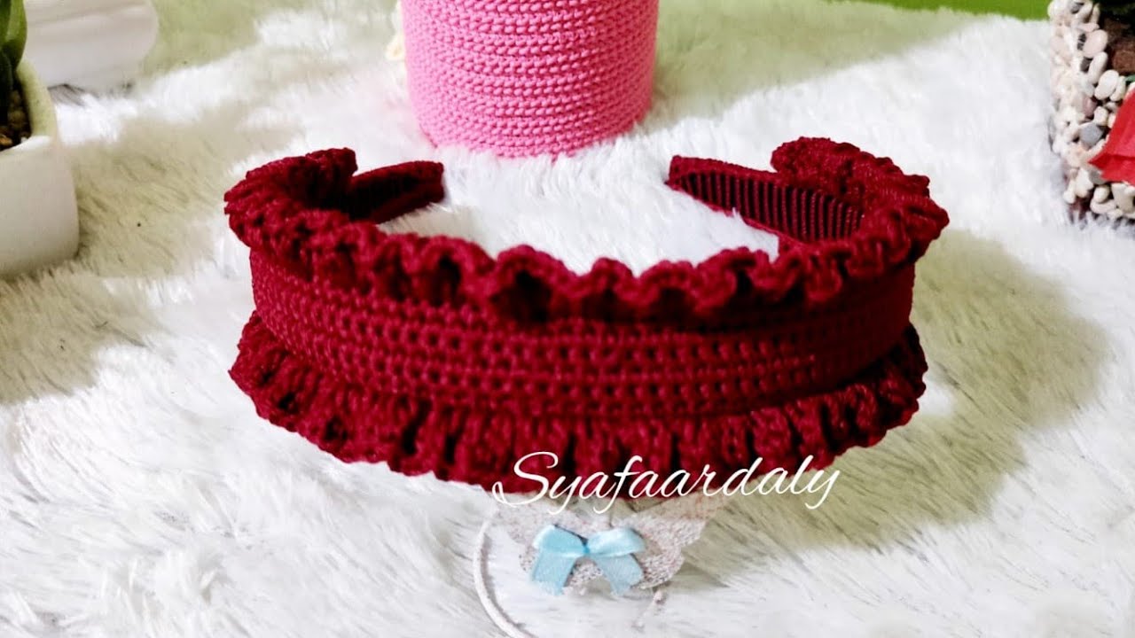 Bando Rajut || Tutorial Crochet - YouTube