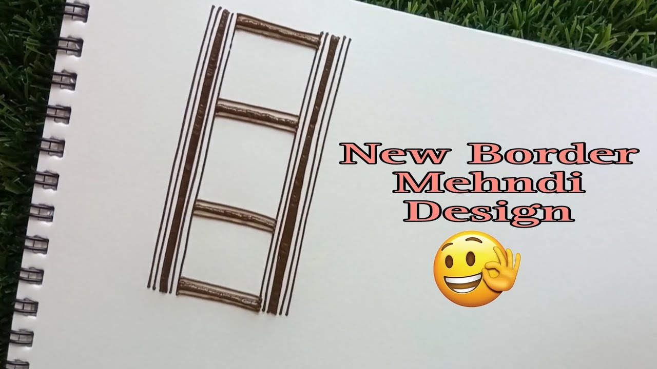 New Border Mehndi Design | Border Mehndi Design | Mehndi Design ...