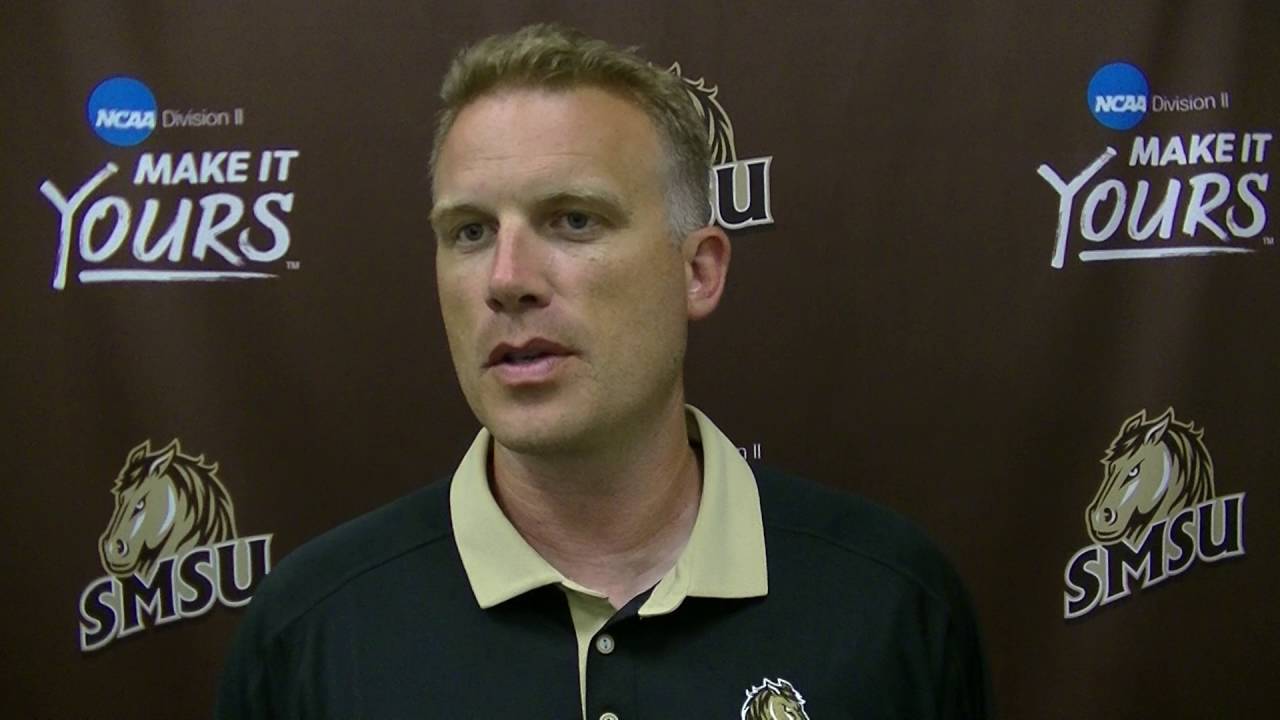 Cory Sauter following SMSU's big win over UMD - YouTube