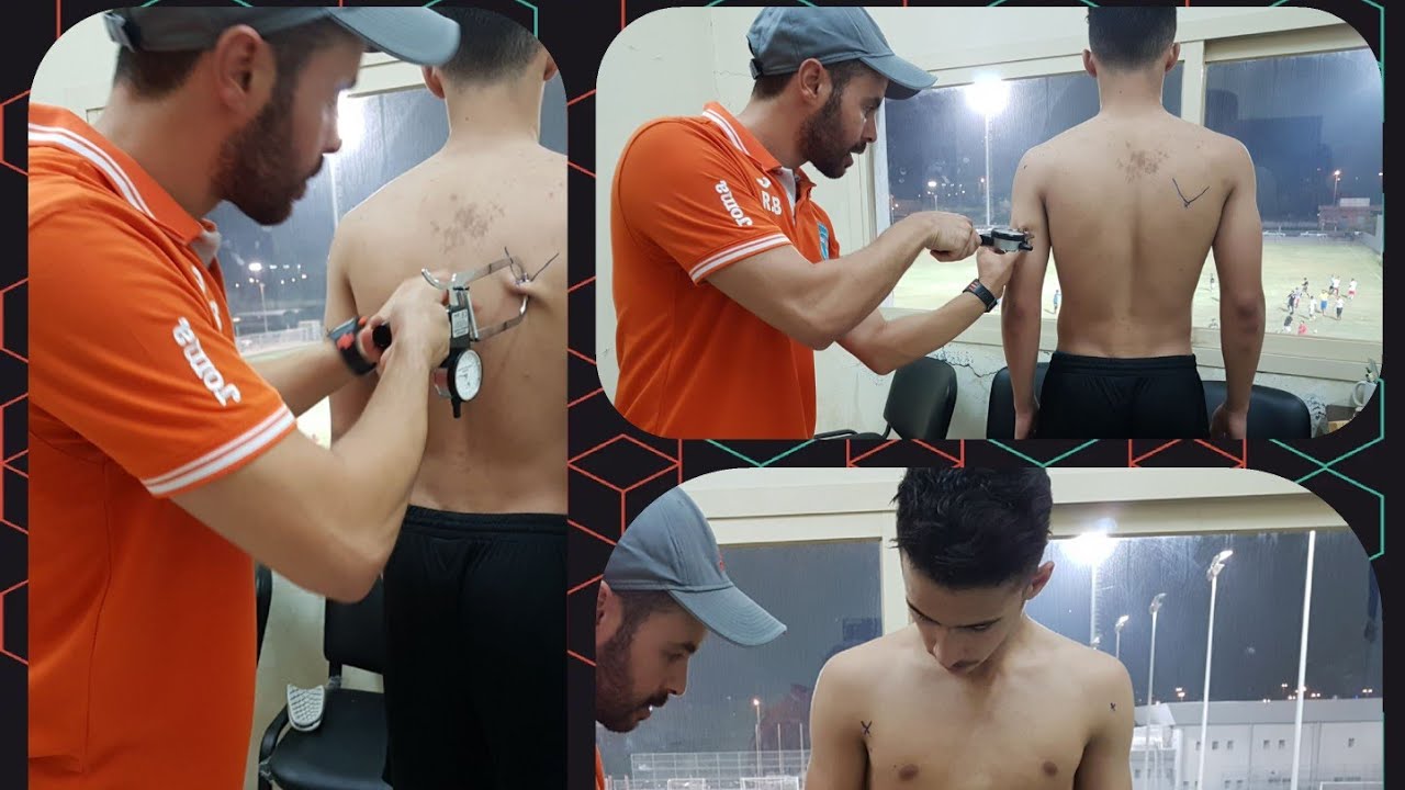 Skin fold test: Body fat assessment: Measurement, calculation and ...