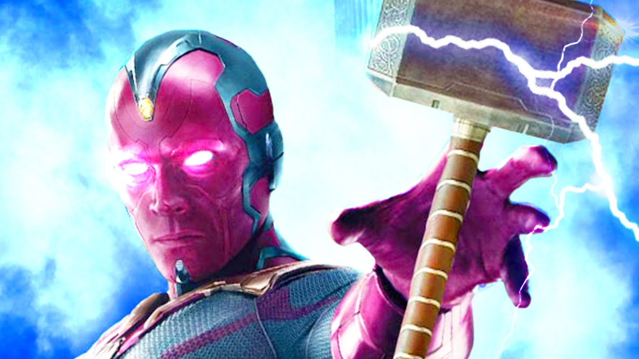 Vision Wasn’t Worthy For Mjolnir - YouTube