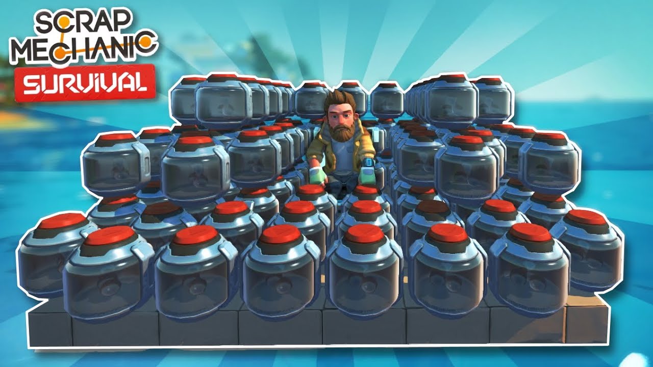 Testing Different Ways to Get Crude Oil! - Scrap Mechanic Survival Mode ...