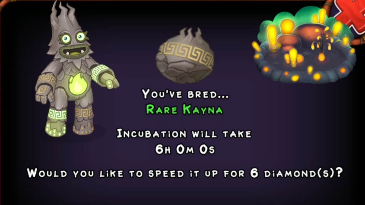 MY SINGING MONSTERS | I GOT RARE KAYNA ON LIGHT ISLAND - YouTube