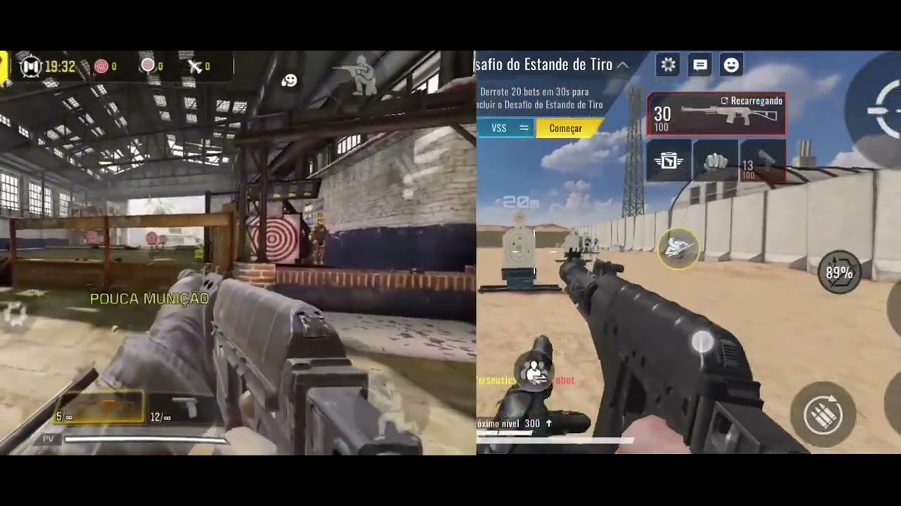 Vss Cod Mobile VS Blood strike - YouTube