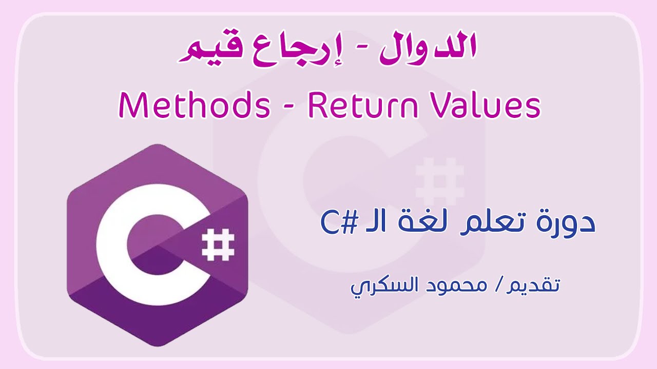 027 C Methods Return Value 027-c-methods-return-value