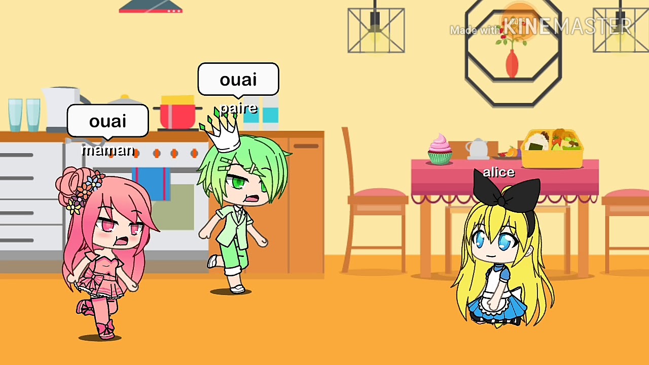 Gacha life Alice au pays des merveilles - YouTube