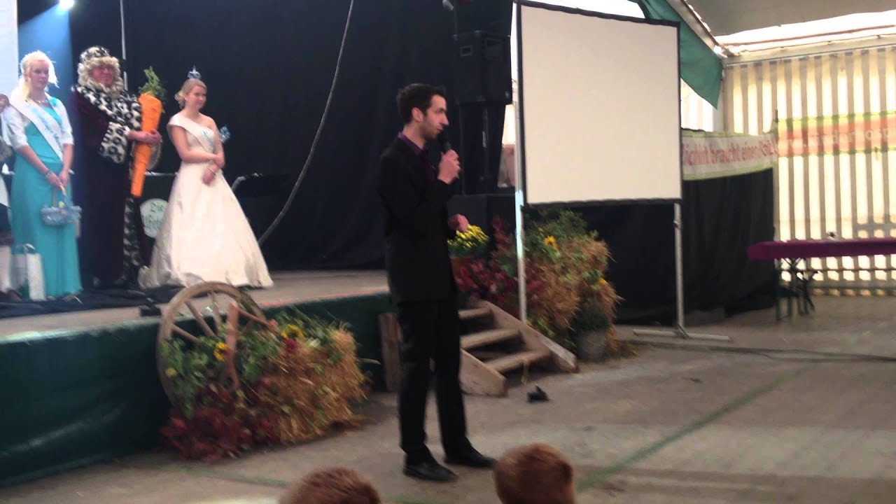 Musfest 2013 in Faulungen - Anmoderation Tobias Kaufhold - YouTube