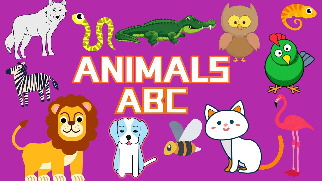 “ABC Animals Phonics Song | Learn the Alphabet & Sounds |Toddler ...