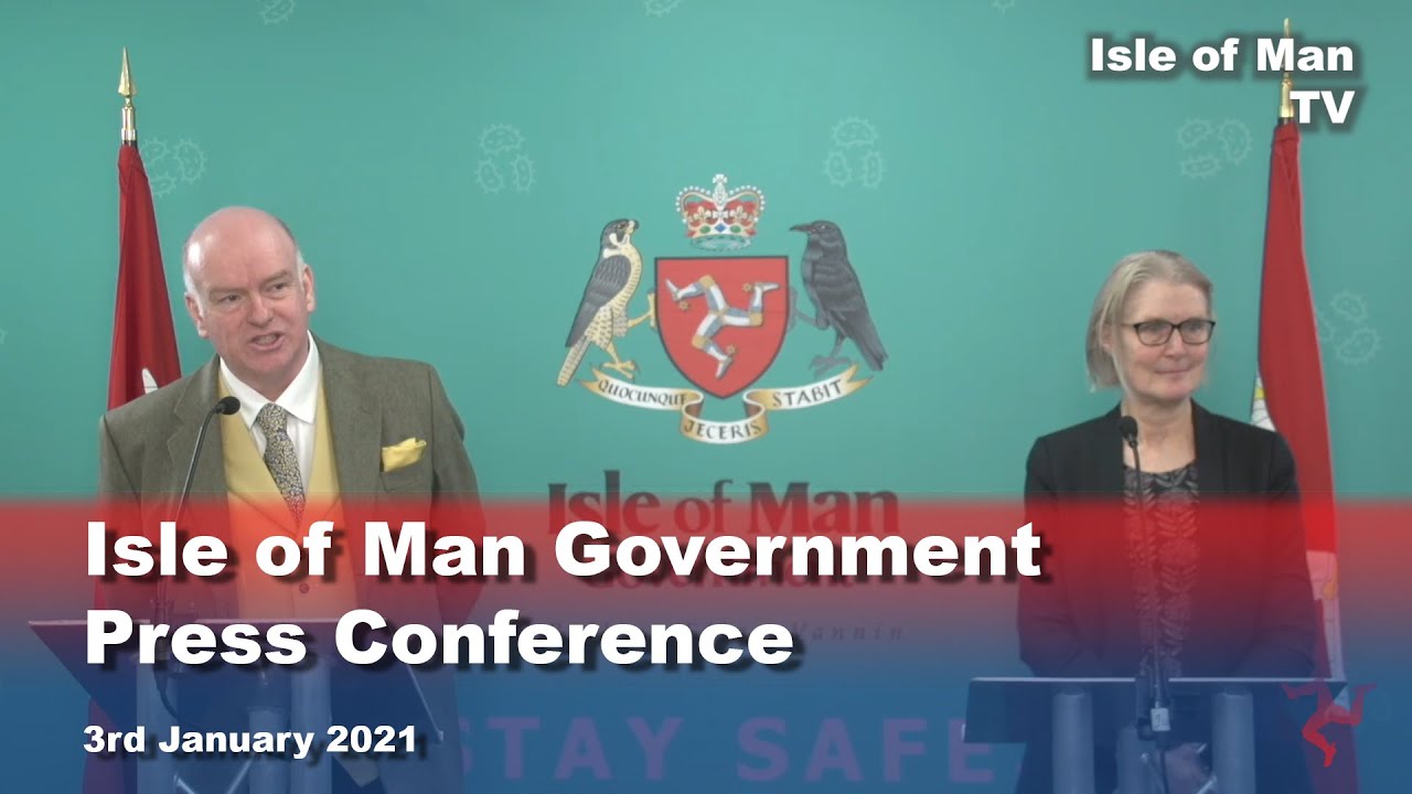 Isle of Man Government press conference - YouTube