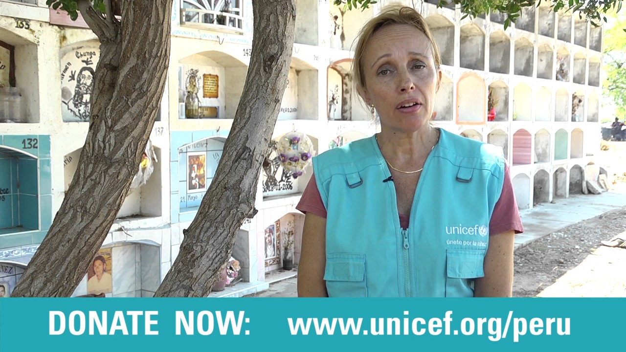 Emergency in Peru - Maria Luisa Fornara, UNICEF Representative - YouTube