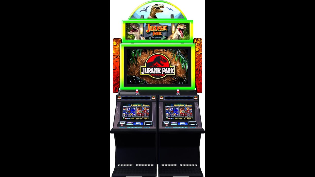 Jurassic Park Slot Machine Line Hit - YouTube