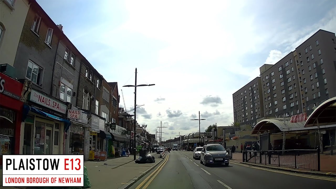 A Drive Through London Plaistow E13 - YouTube