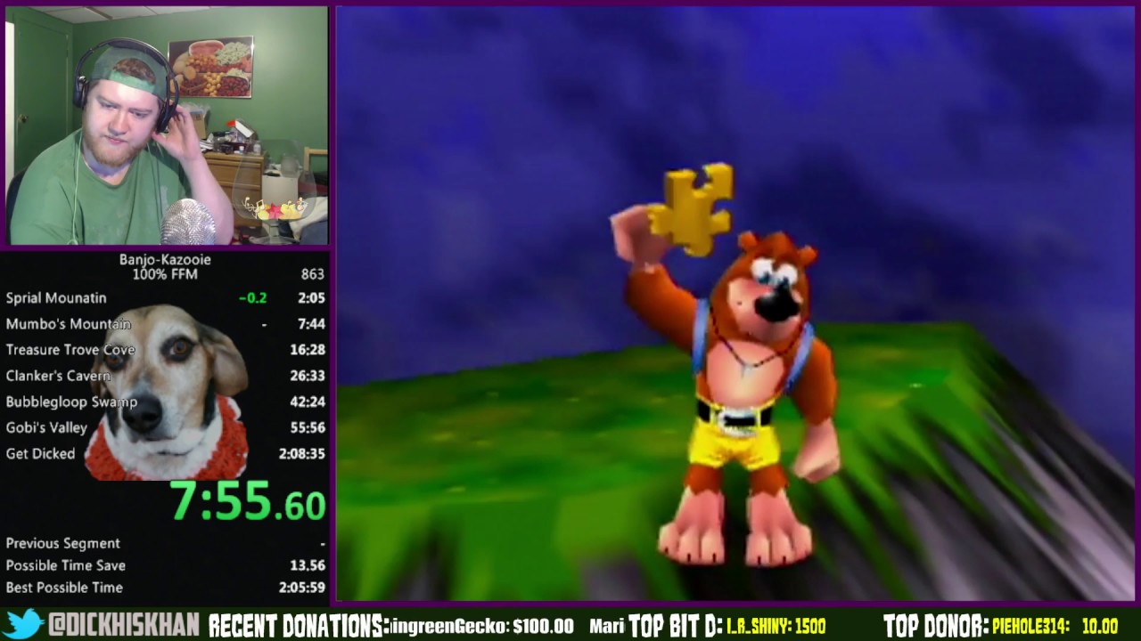 Banjo-Kazooie 100% Race vs Stivitybob - YouTube