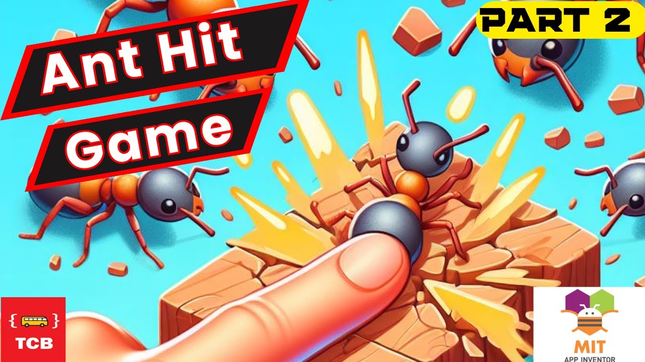 Create Ant Hit Game in MIT App Inventor 2 | Part 2 - YouTube