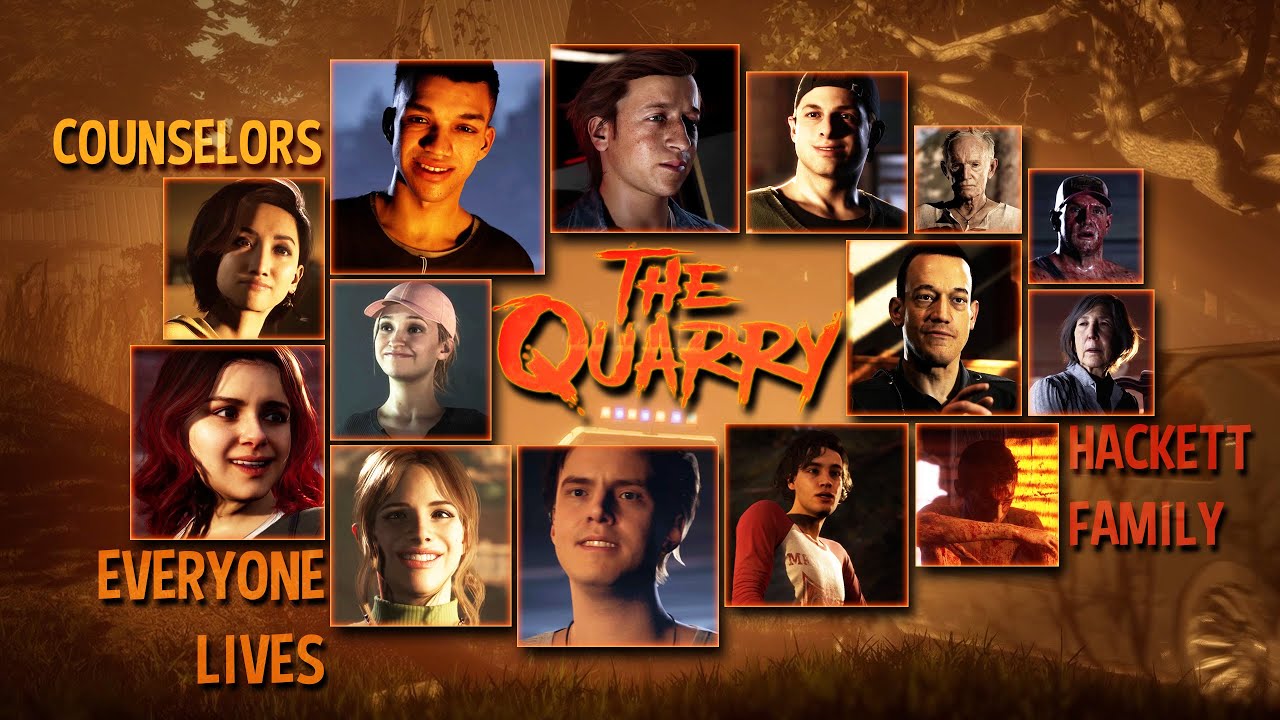 The Quarry Ending Everyone Survives - YouTube