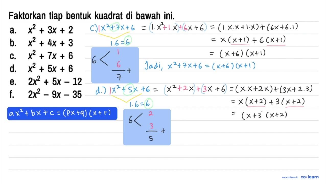 faktorkan-tiap-bentuk-kuadrat-di-bawah-ini-a-x-2-3x-2-b-x-2-4x