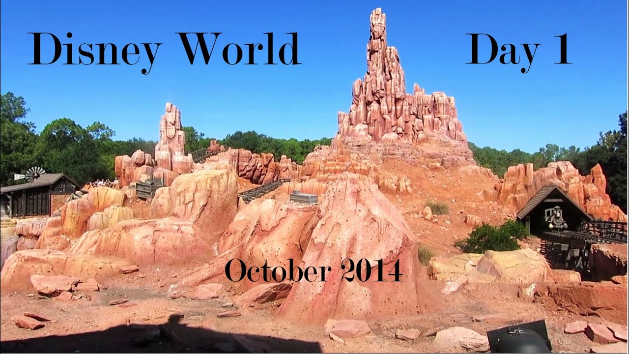 Disney World Day 1, October 2014 - YouTube