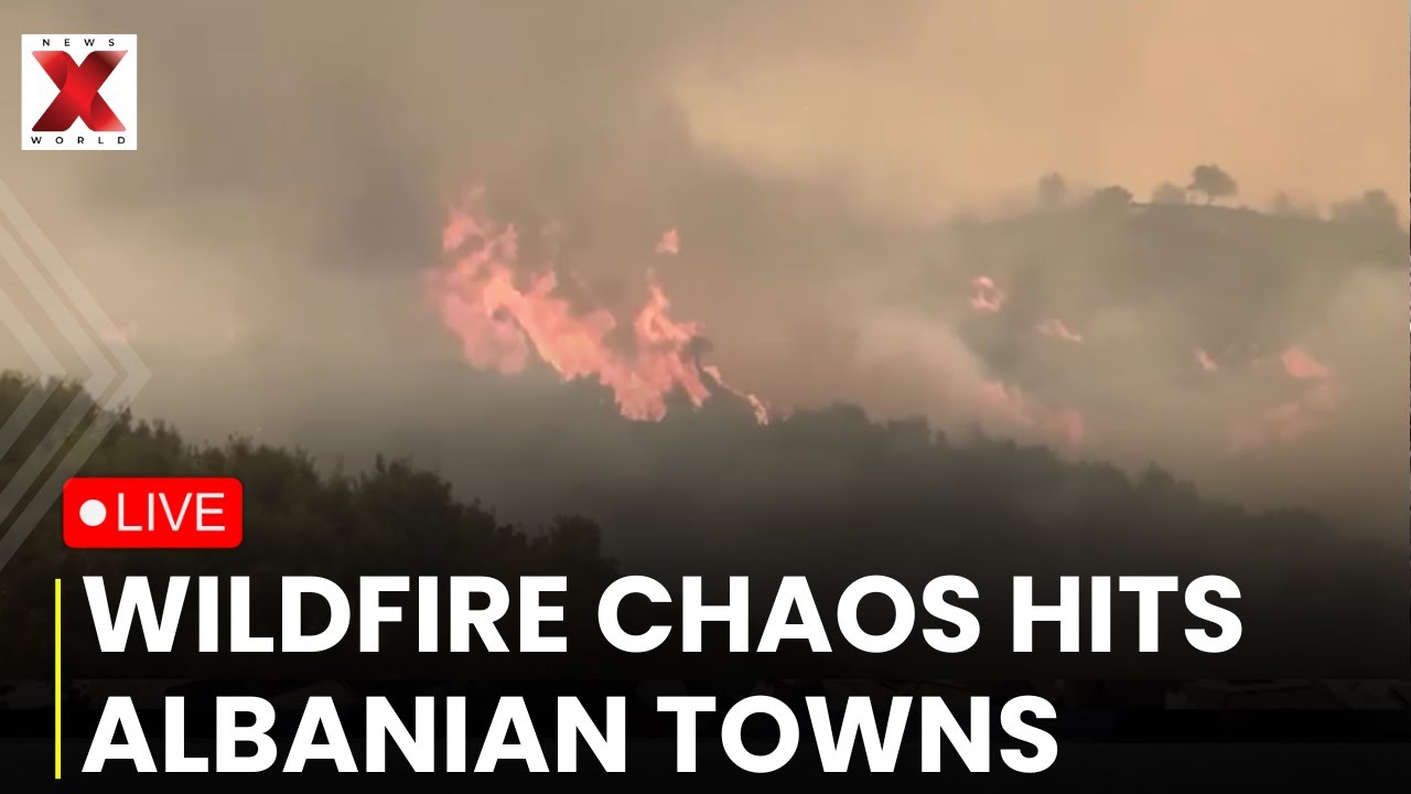 Albania Wildfire 2025 LIVE: Albania Fire Injures Three, Triggers Mass ...